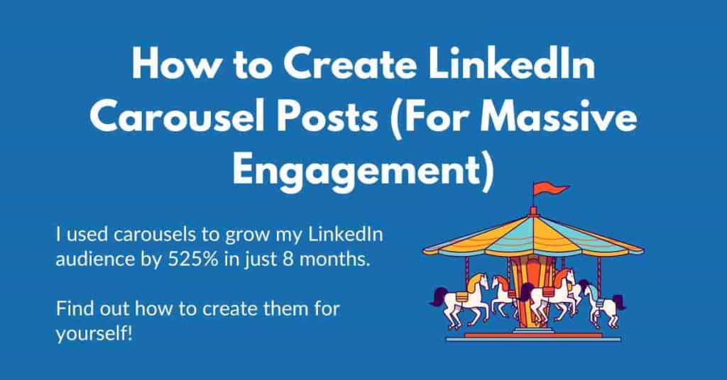 How to Create LinkedIn Carousel Posts (7 Easy Steps For Massive Engagement) - Samantha North